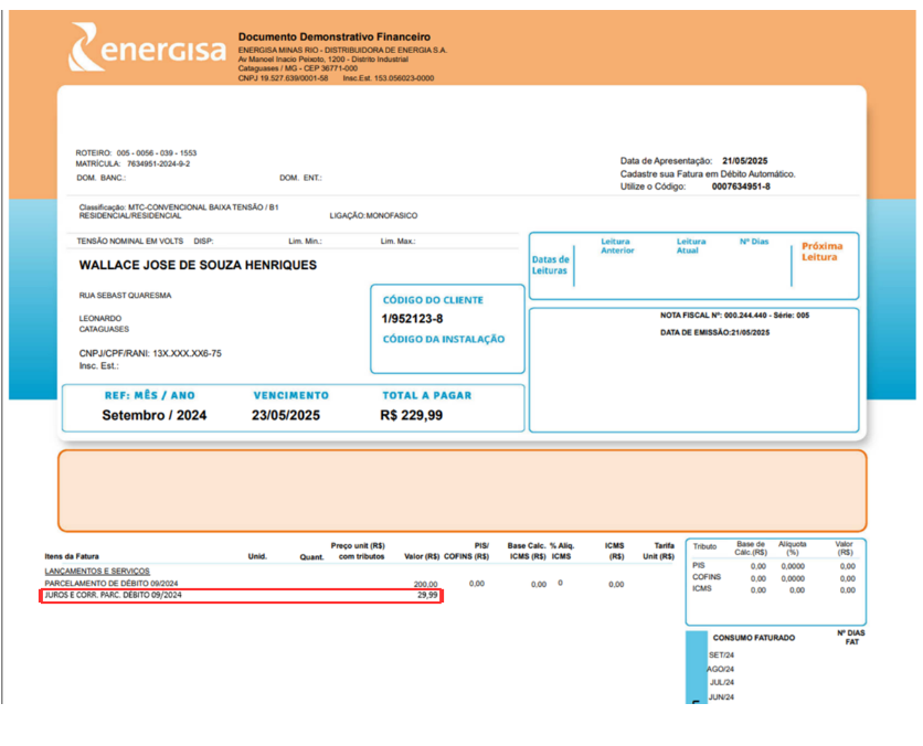 Entenda sua Conta de Energia | Energisa
